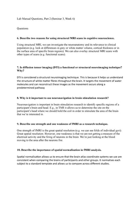 Week Lab Manual HD Notes Lab Manual Questions Part
