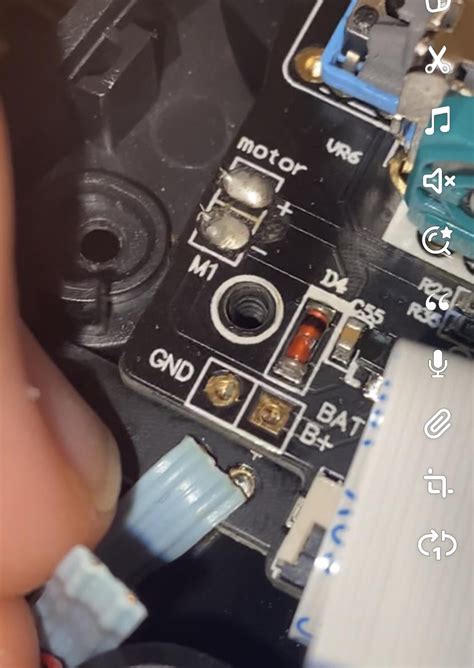 So My Ko Switch Pro Controllers Battery Connector Plug The Blue One