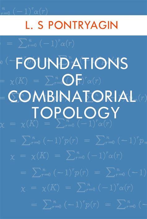 Foundations Of Combinatorial Topology Pontryagin Mir Books