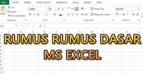 Rumus Rumus Dasar Ms Excell Bagi Para Guru If Excel