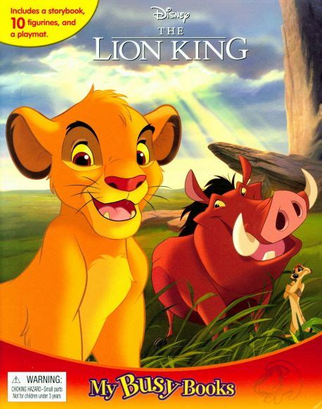 Disney Lion King My Busy Book 디즈니 라이온 킹 비지북 Phidal Publishing 교보문고
