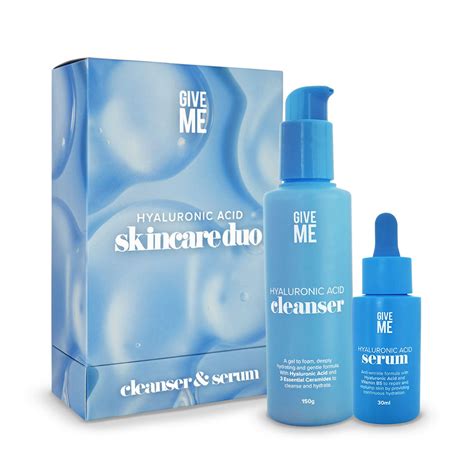 Hyaluronic Acid Deep Hydration Skin Duo Give Me Cosmetics