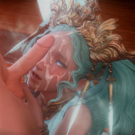 Rule 34 Artist Request Fellatio Final Fantasy Final Fantasy Xiv Green