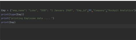 basic concepts of python required in data science kockpit