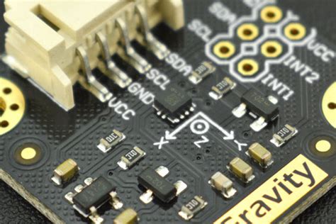 gravity i2c triple axis accelerometer lis2dh dfrobot