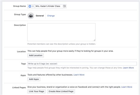 Creating A Class Facebook Group Simply Kinder