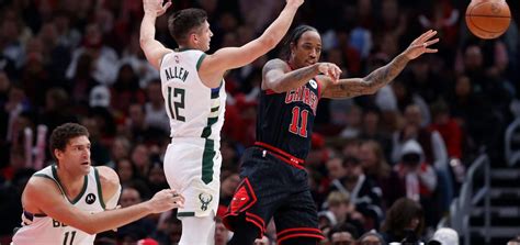 Derozan Scores 42 Points Bulls Beat Bucks 119 113 In Ot