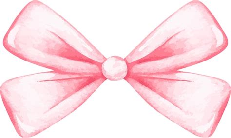 Laço de fita rosa Vetor Premium