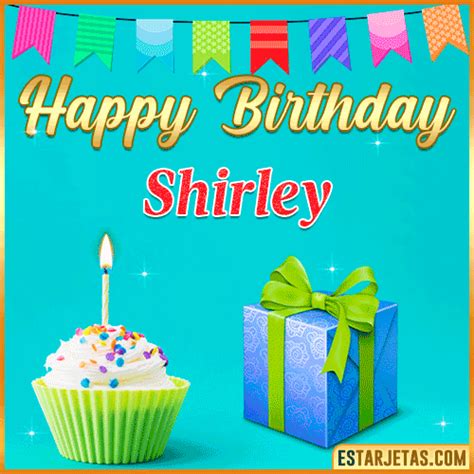 Feliz Cumpleaños Shirley Imágenes  Tarjetas Y Mensajes