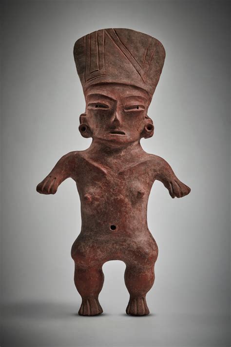 Large Tlatilco Standing Female Figure Art Of Africa Oceania And