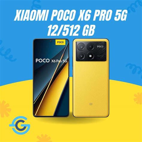 Jual Xiaomi Poco X6 Pro 5g 12 512 Gb Garansi Resmi Indonesia Di Seller Garasi Ku Official Store
