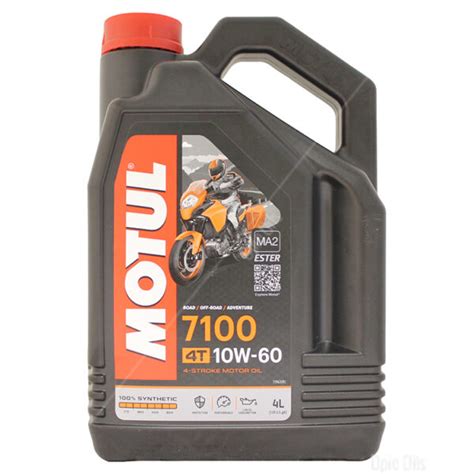 Motul 7100 4T 10W60 Oil 4L Mototechniks