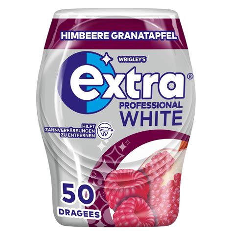 Buy Extra Professional White Chewing Gum Raspberry Pomegranate Flavor