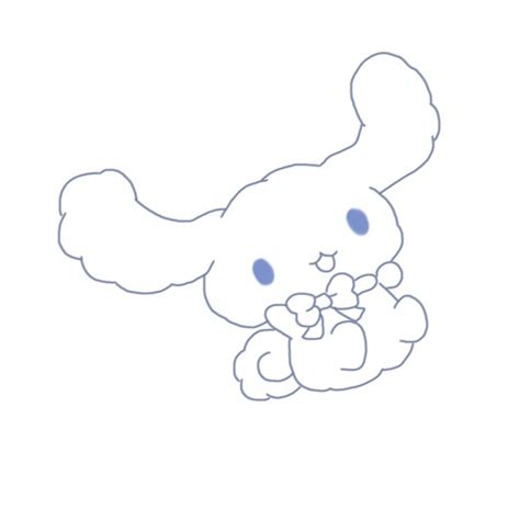 [산리오 캐릭터] 쉽게 시나모롤 그리기 색칠공부 도안까지 네이버 블로그