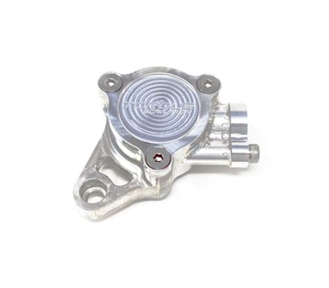 Torque Solution Billet Cam Sensor Housing Mitsubishi Evolution 45678 Silver Ts Ev 604s