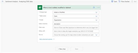 Using Sentiment Analysis To Analyze Dynamics 365 Data