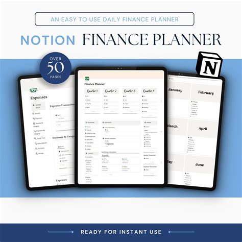 Notion Template Personal Finance Tracker Budget Tracker Income Expense