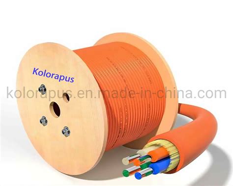 Indoor Multi Mode Multi Core Gigabit Fiber Optic Cable Cable And