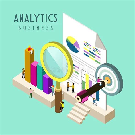 Business Analytics Stock Vector Illustration Of Productive 66985060