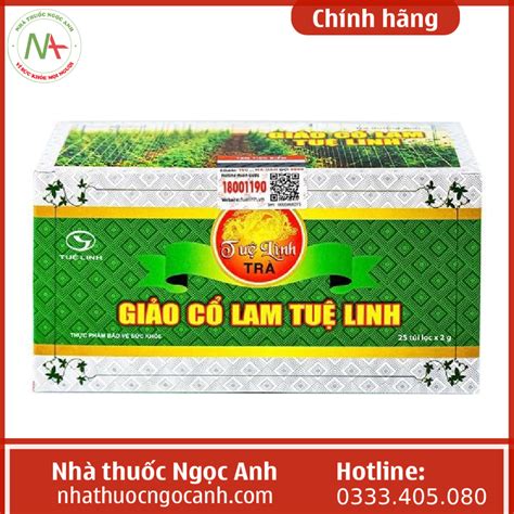 Trà Giảo Cổ Lam Tuệ Linh Có Tốt Không Giá Bao Nhiêu Mua ở đâu