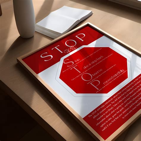 Dbt Stop Skill Distress Tolerance Dbt Dialectical Behaviour