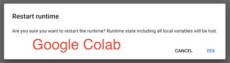 Jupyter Notebook Google Colab No Option To Restart And Clear All Outputs Stack Overflow