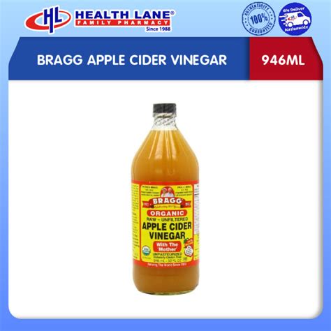 Bragg Organic Apple Cider Vinegar 946ml Lazada
