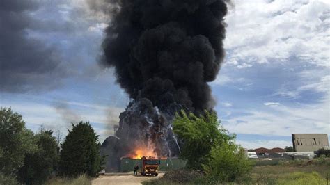 Spain Chemical Factory Fire Injures 15 In Arganda Del Rey Bbc News