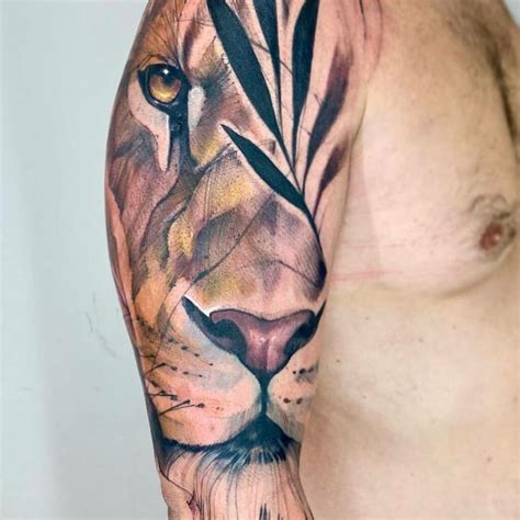 11 Lion Sleeve Tattoo Ideas That Will Blow Your Mind