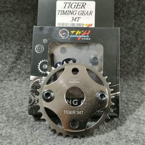 Jual GIGI SENTRIK GEAR TIMING BUAT MOTOR TIGER UKURAN 34T Shopee