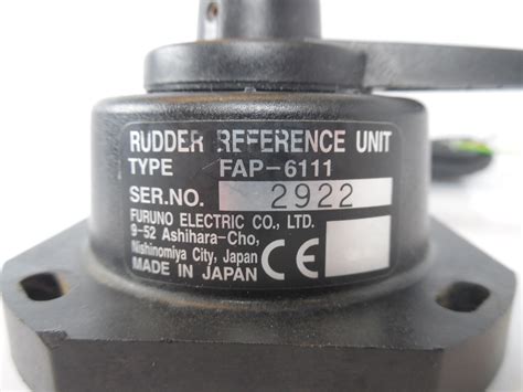 Furuno FAP 6111 Rotary Rudder Reference Sensor F FAP 5002 Fully Tested Max Marine Electronics