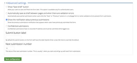 Configure Webform Form Settings Osu Drupal 7 Web Technology