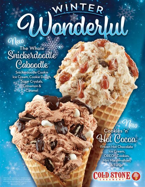 Cold Stone Creamery Introduces 2 New Delicious Holiday Flavors And We