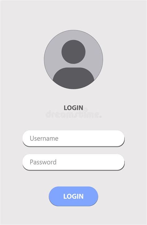 Log User Interface Mobile Login Page Users Typing Passwords Navigate Login Access Username
