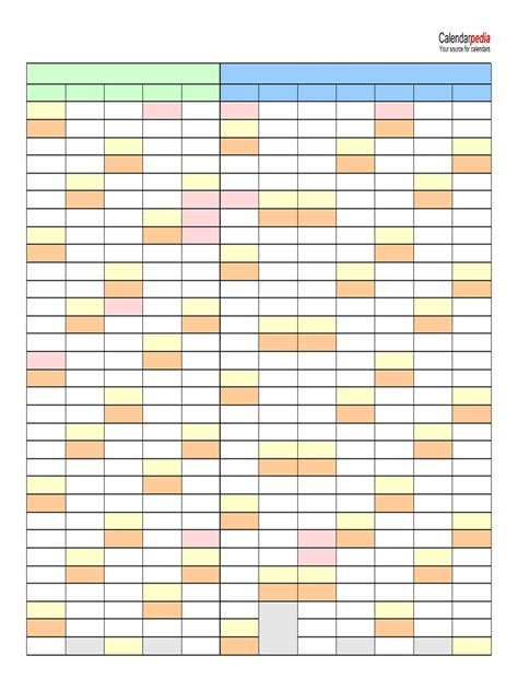 Calendario Escolar 2026 2027 Horizontal Pdf