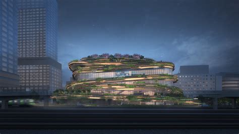 TAKANAWA GATEWAY CITY 文化創造棟 隈研吾建築都市設計事務所