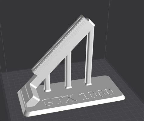 GPU Stand GTX1060 By Jorki Download Free STL Model Printables Com
