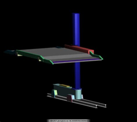 无避让立体车库图片 3D素材 3D素材 图行天下素材网