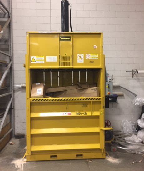 Vertical Cardboard Baler M CB Harmony Enterprises