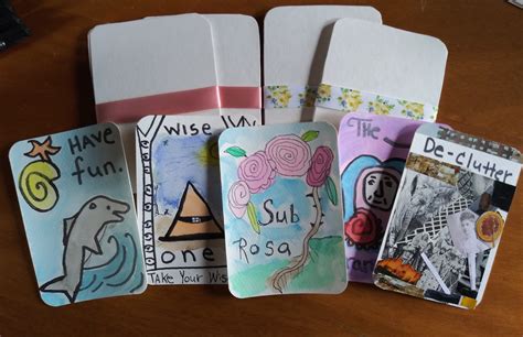 Make Your Own Oracle Cards ARTrageousAdventures