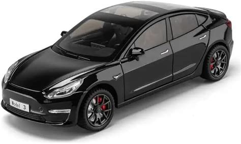 Variya Enterprise® 124 Big Tesla Model 3 Toy Car Metal Pull Back