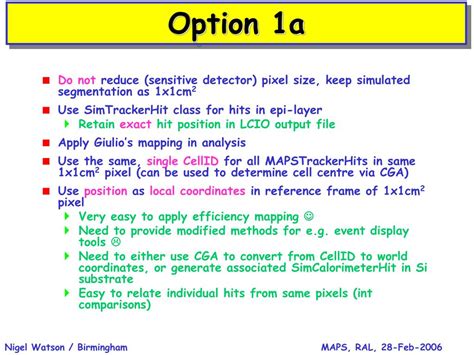 ppt geant4 simulation of maps powerpoint presentation free download