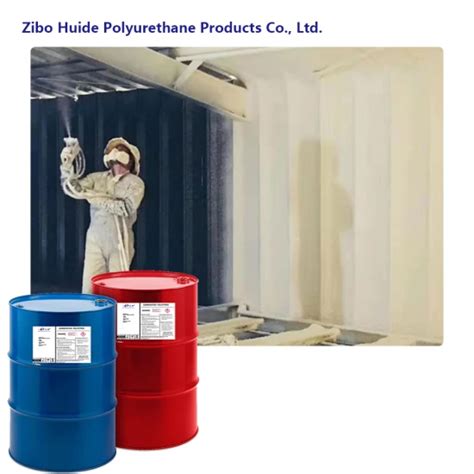Two Components Polyurethane Pu Foam Blend Polyol Mdi Isocyanate Raw