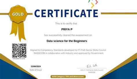 Priya P On Linkedin Datascience Upskilling Nasscom