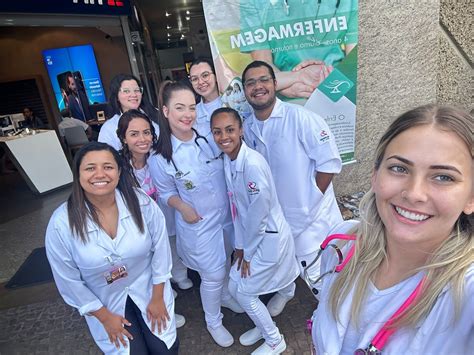 Acadêmicos De Enfermagem Promovem Ações Em Alusão Ao Dia Mundial Da