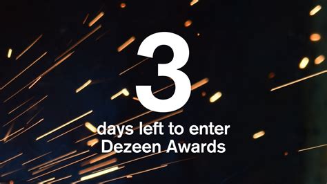 There Are Only Three Days Left To Enter Dezeen Awards 2020