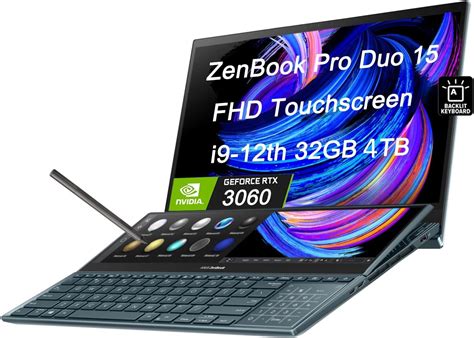 ASUS ZenBook Pro Duo I H RTX FHD X OLED TB SSD GB