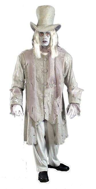 Ghostly Gentleman Ghost Ghoal Dead Mens Groom Halloween Costume Std