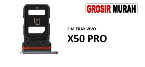 SIM TRAY VIVO X50 PRO Toko Librajaya Toko Librajaya