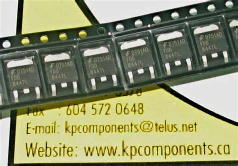 FDD8447L Mosfet Transistor 8447L – KP Components Inc.